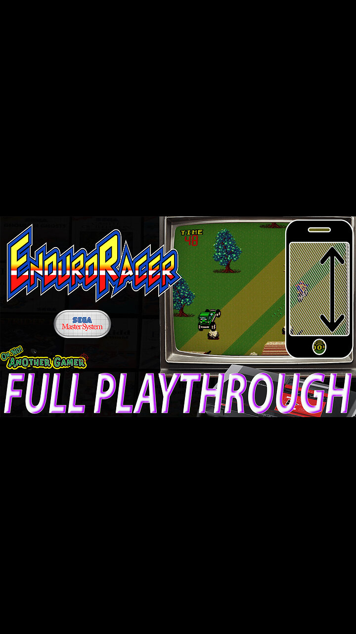 Enduro Racer (1987) [Sega Master System] 🎮🔥 Intro + Gameplay (full ...