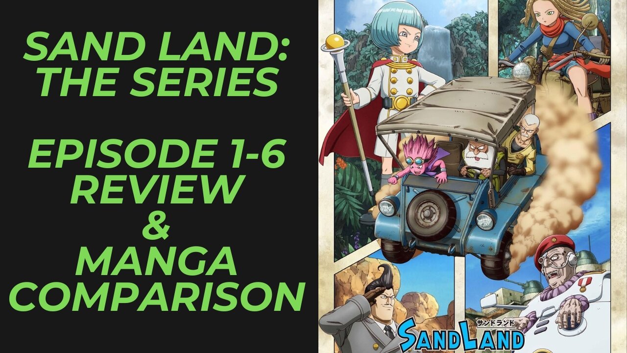 Sand Land The Series Anime | Story of the Fiend Prince Arc (Episodes 1 ...