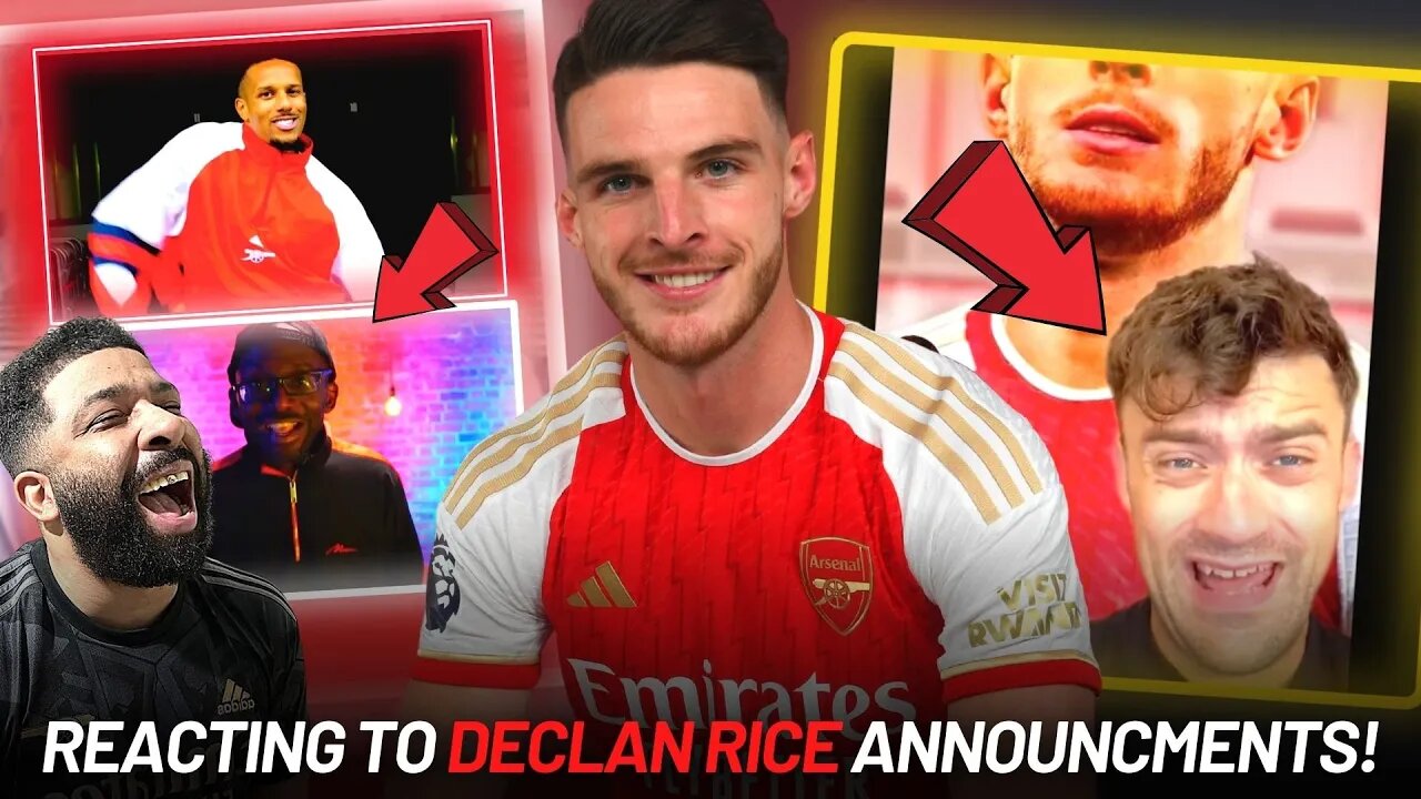 AFTV DECLAN RICE VIDEO - RIVAL FANS FLIP FLOPPING - STORMZY CALLS ...