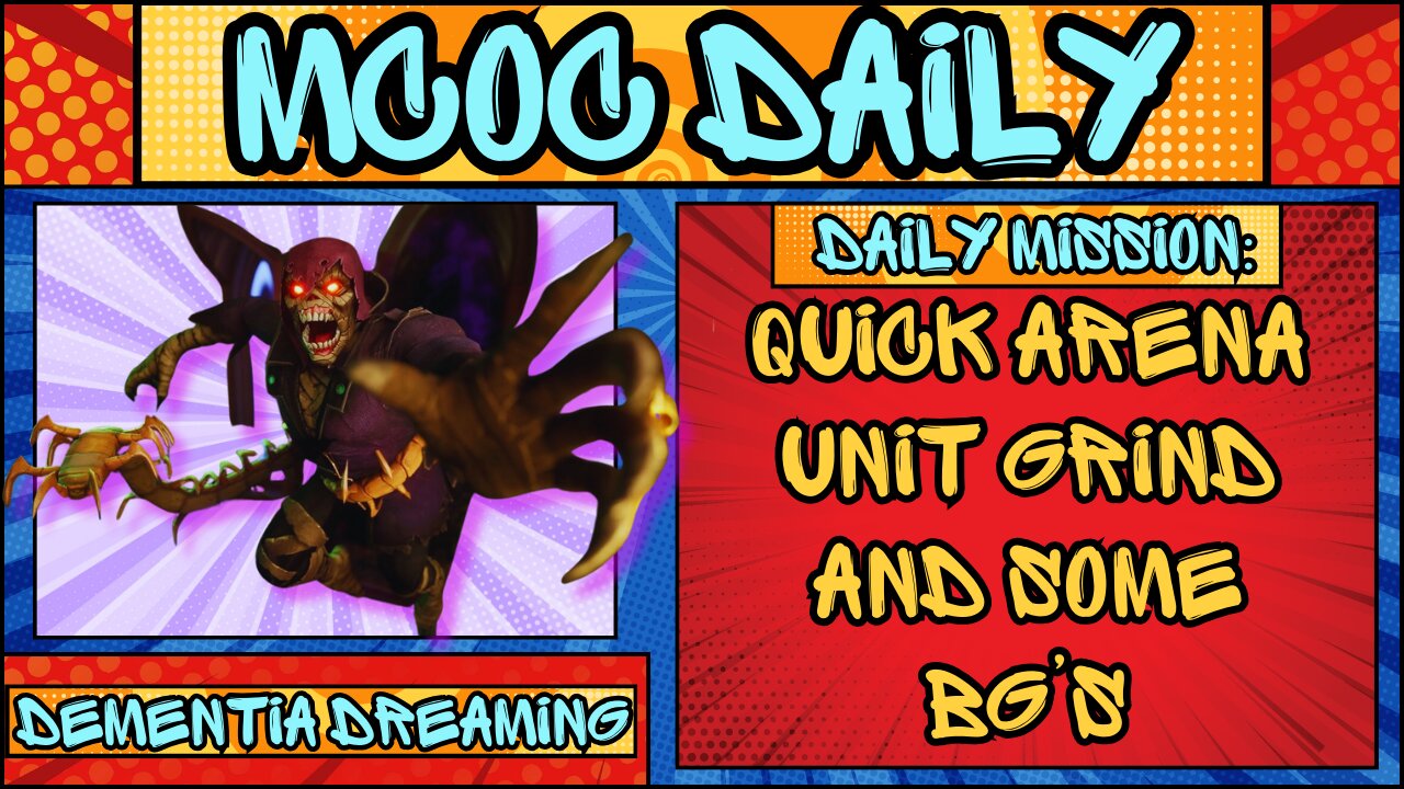 Your Daily Dose Of MCOC | Quick Arena Grind For units | BattleGrounds ...