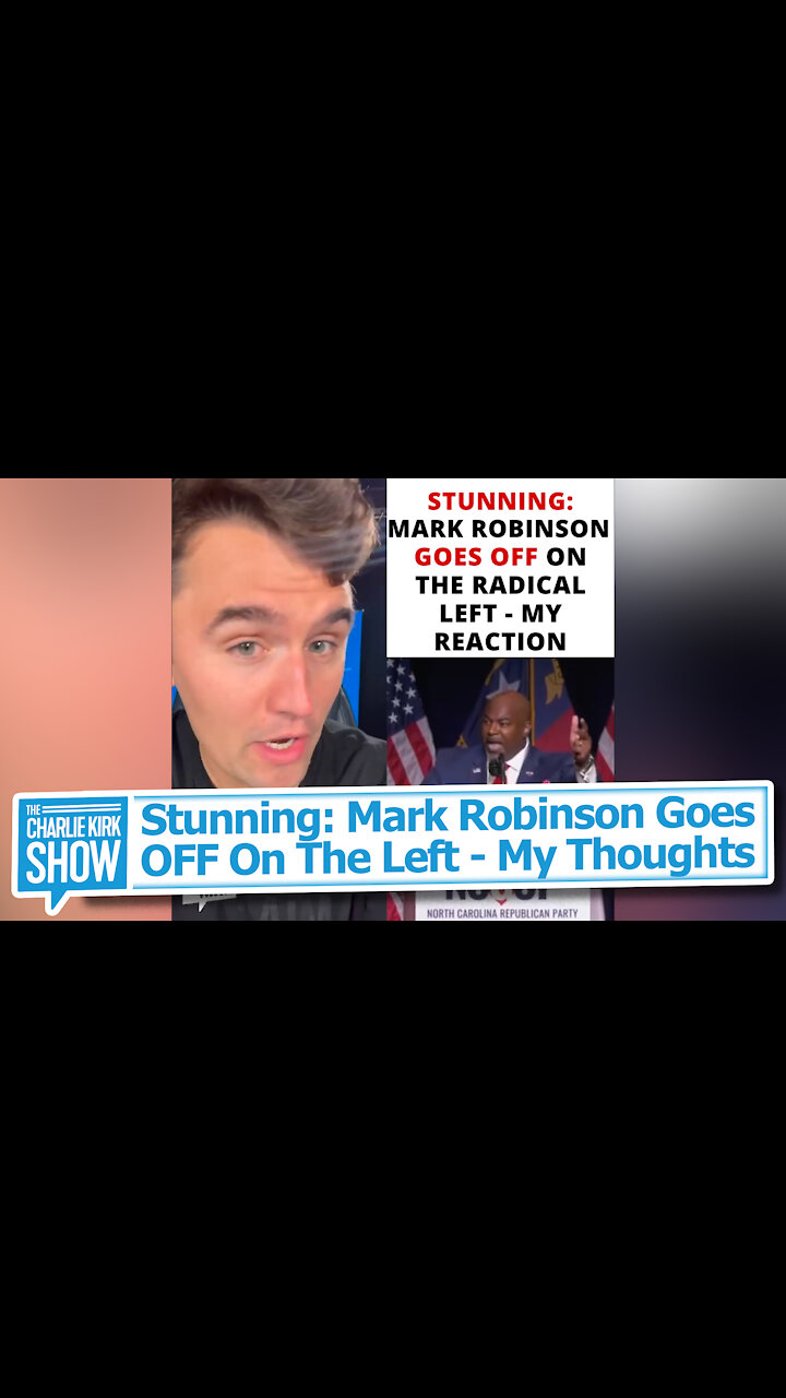 Stunning: Mark Robinson Goes OFF On The Left - My Thoughts