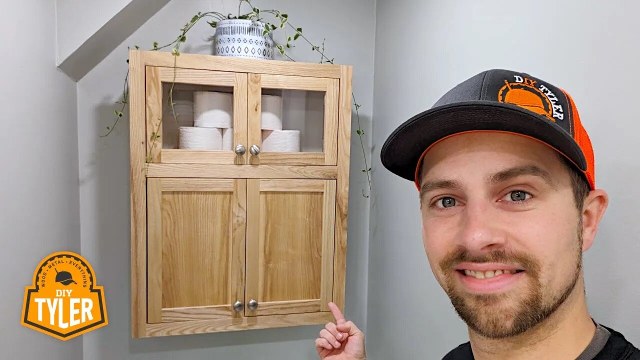 Transform your Wasteful Space Behind the Toilet with a Functional Shelf ...