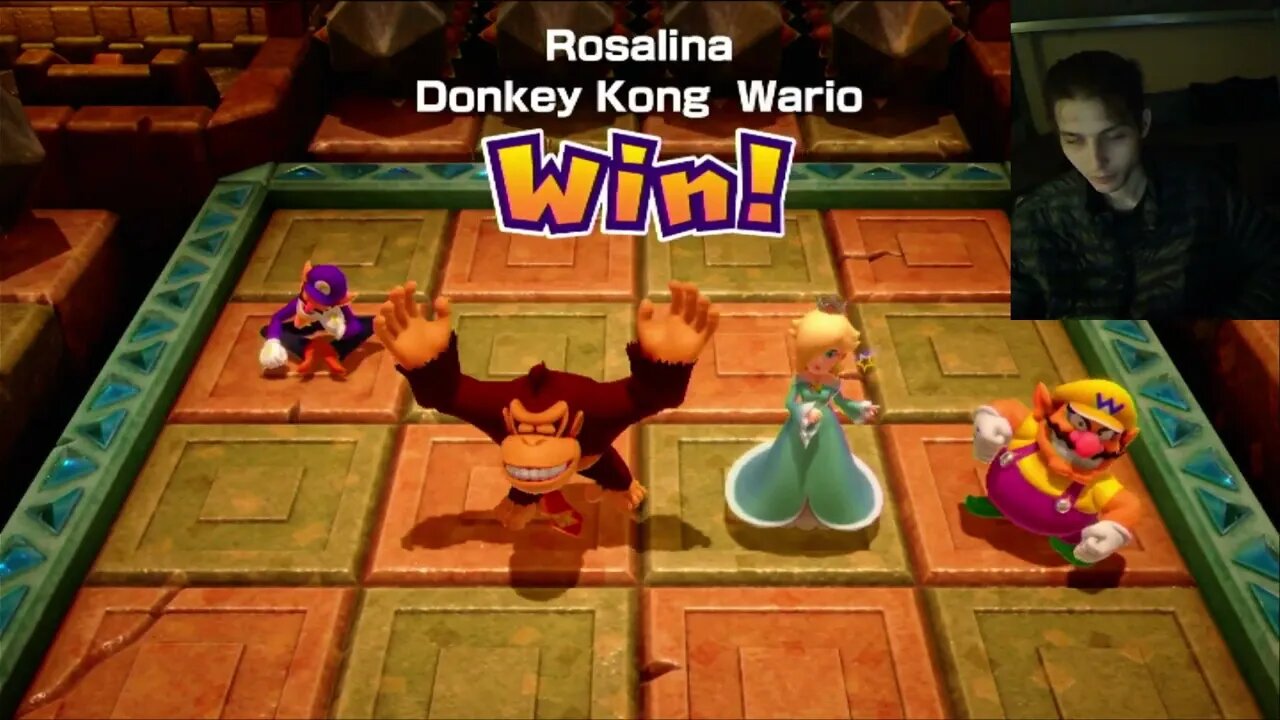 Mario Party Superstars Skewer Scurry Minigame Featuring Waluigi VS ...