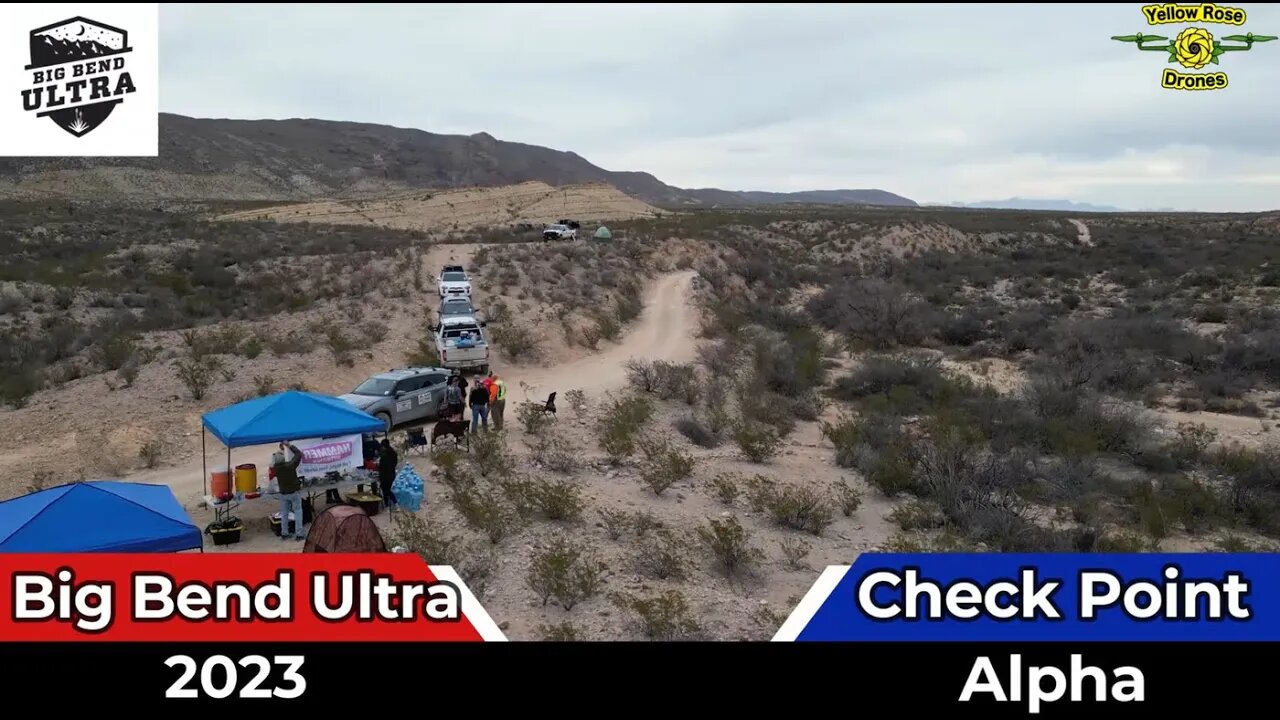 2023 Big Bend Ultra Marathon - Checkpoint Alpha on the 20K, 30K & 50K ...