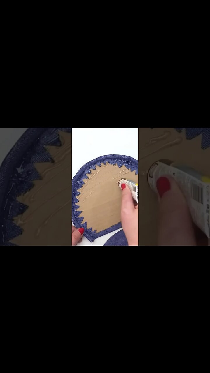 DIY Original craft idea from old jeans | Old jeans transformation