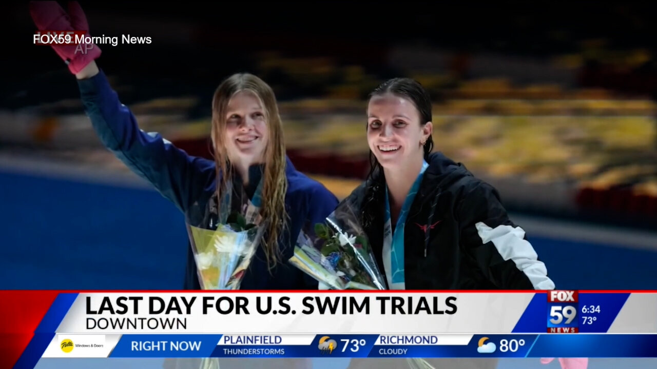 June 23, 2024 - Preview of the Final Day of the US Olympic Swim Trials ...