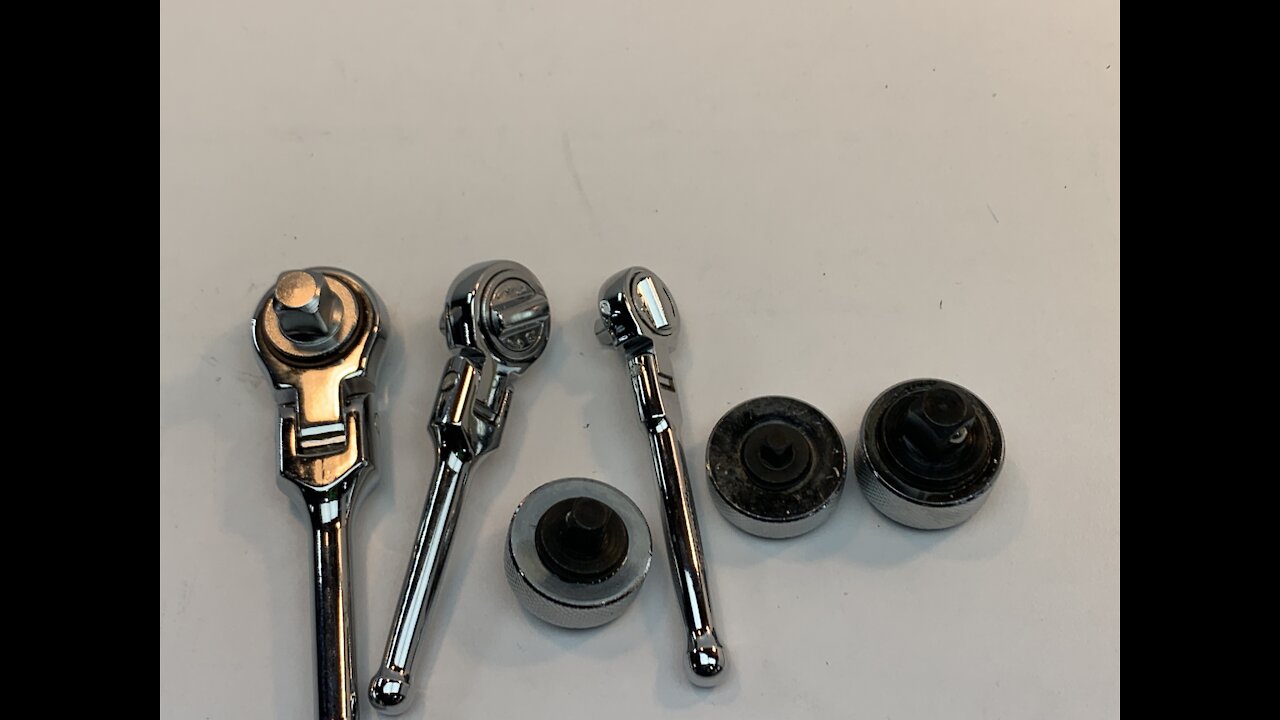 PITTSBURGH Flex Head Stubby Ratchet Set 3 Piece Stubby ratchets ...