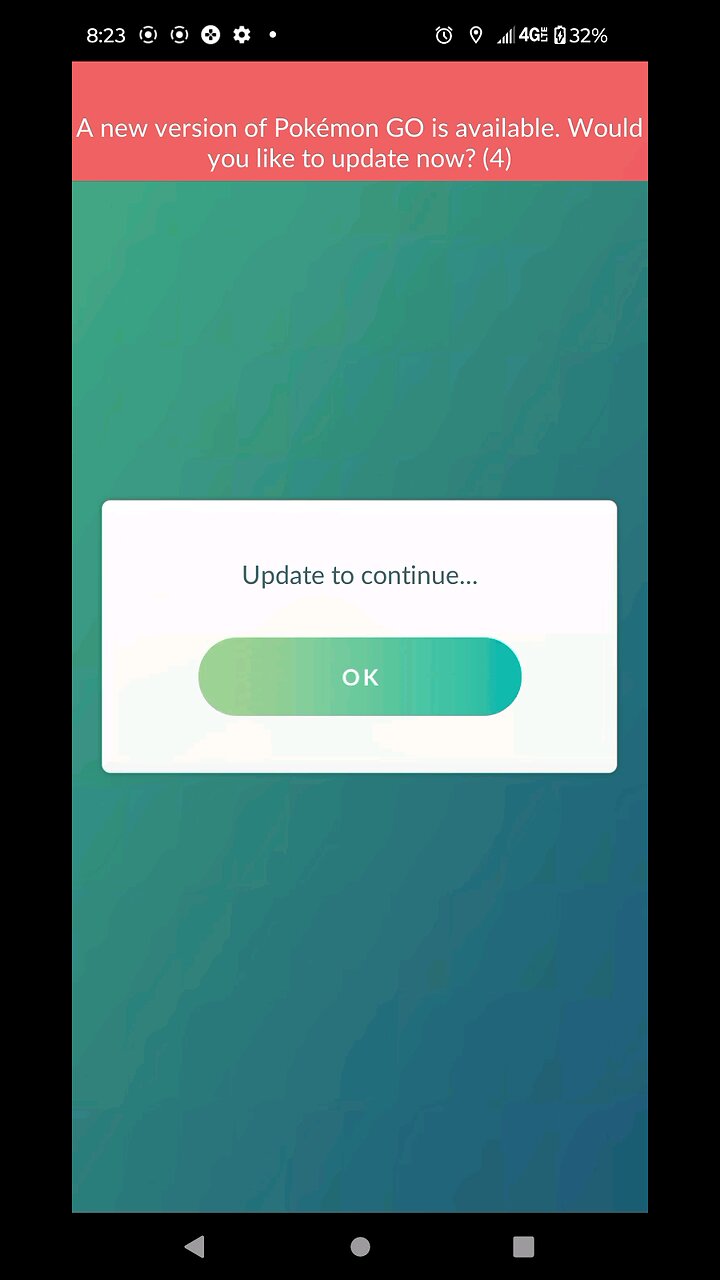 Pokemon go needs an update