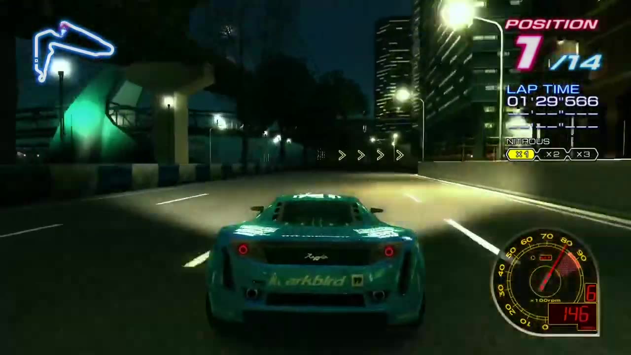 Ridge Racer 6 Basic Route #24 Gameplay(Career Walkthrough)