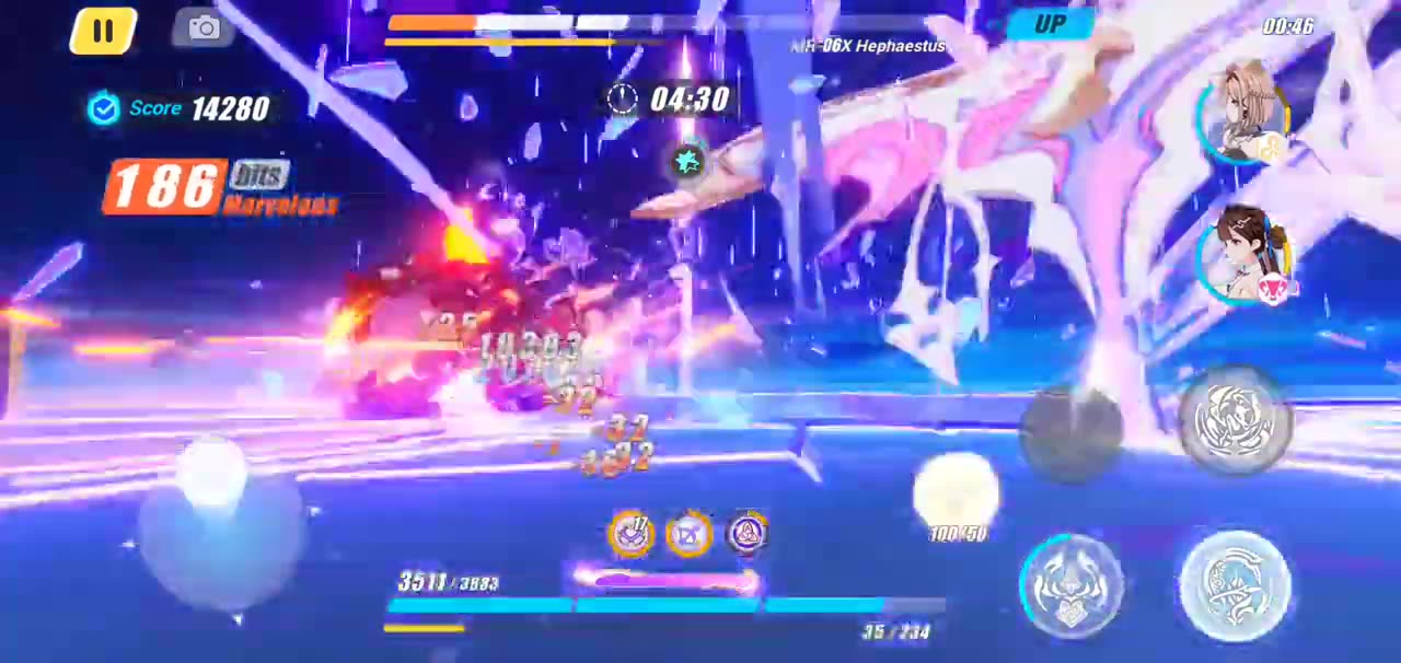 Honkai Impact 3rd - Memorial Arena Exalted Vs Hephaestus SS Difficulty Retry Dec 20 2022