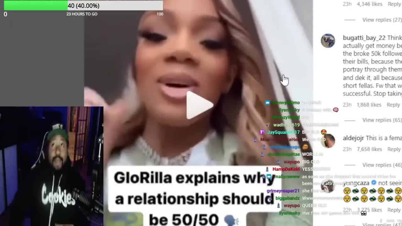 Big Glo Spitting Fax? DJ Akademiks reacts to Glorilla explaining why ... Big Glo Spitting Fax? DJ Akademiks reacts to Glorilla explaining why ...