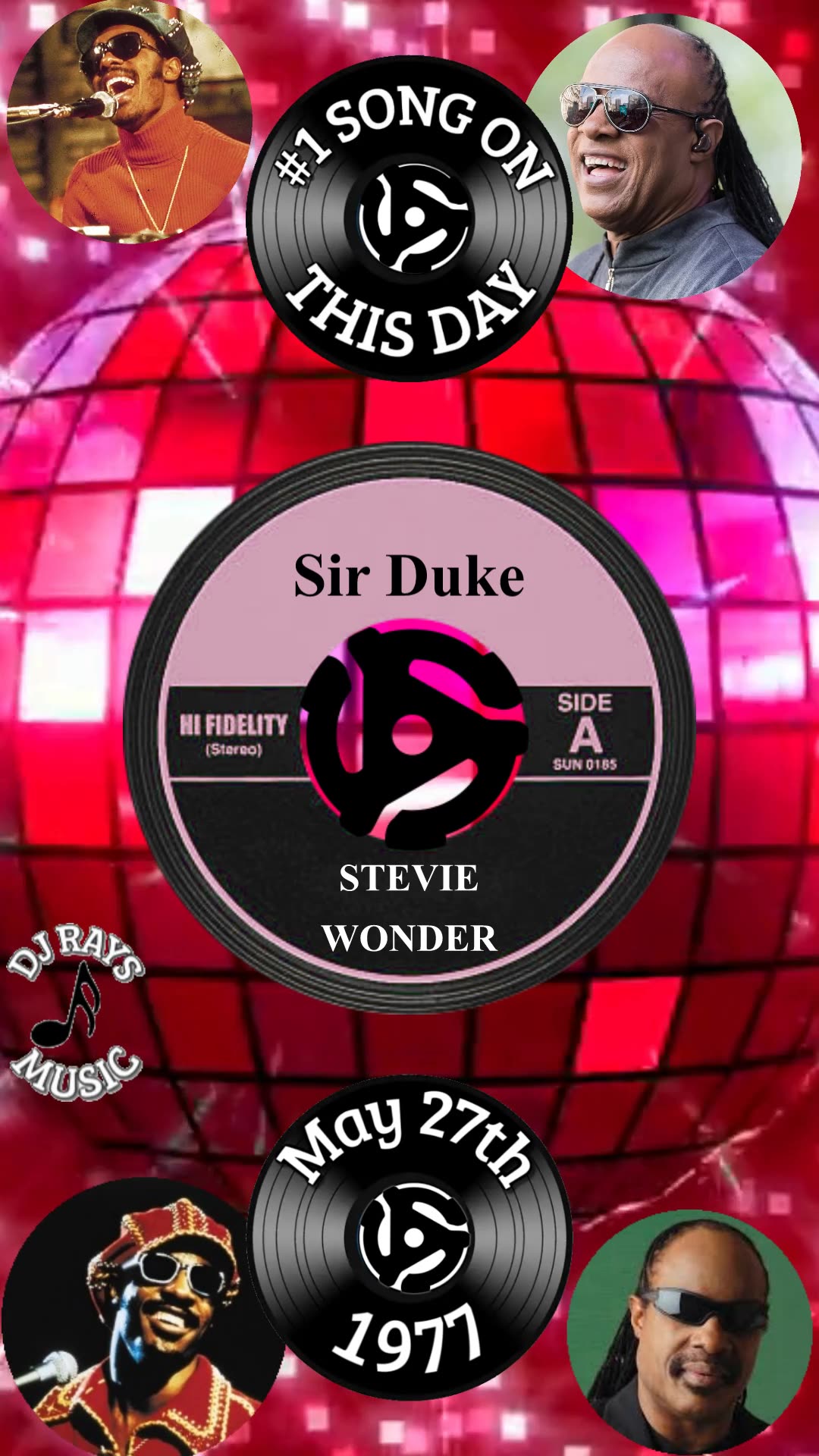 #1 SONG THIS DAY IN HISTORY! May 27th 1977 "Sir Duke" STEVIE WONDER