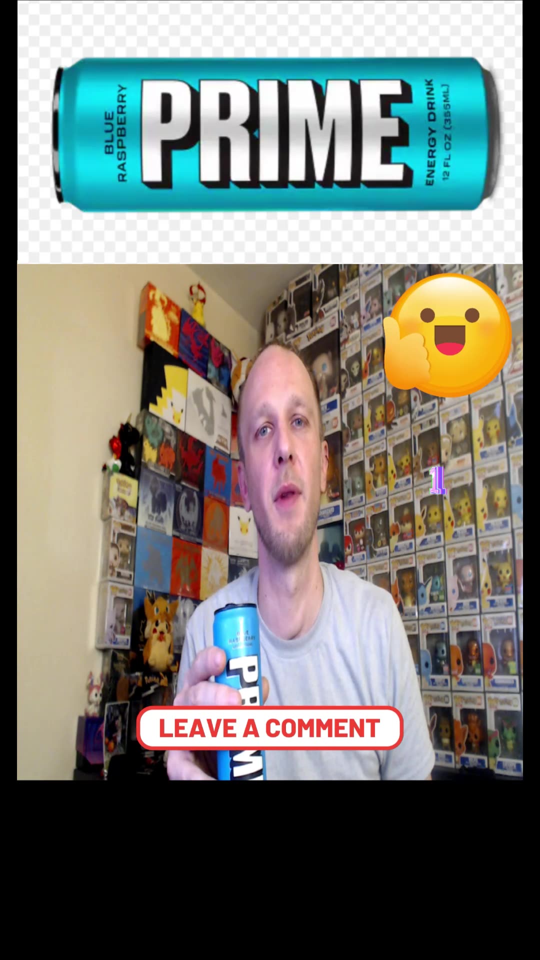 Prime Energy Drink Blue Raspberry Review! Where Does This Flavor Rate ...