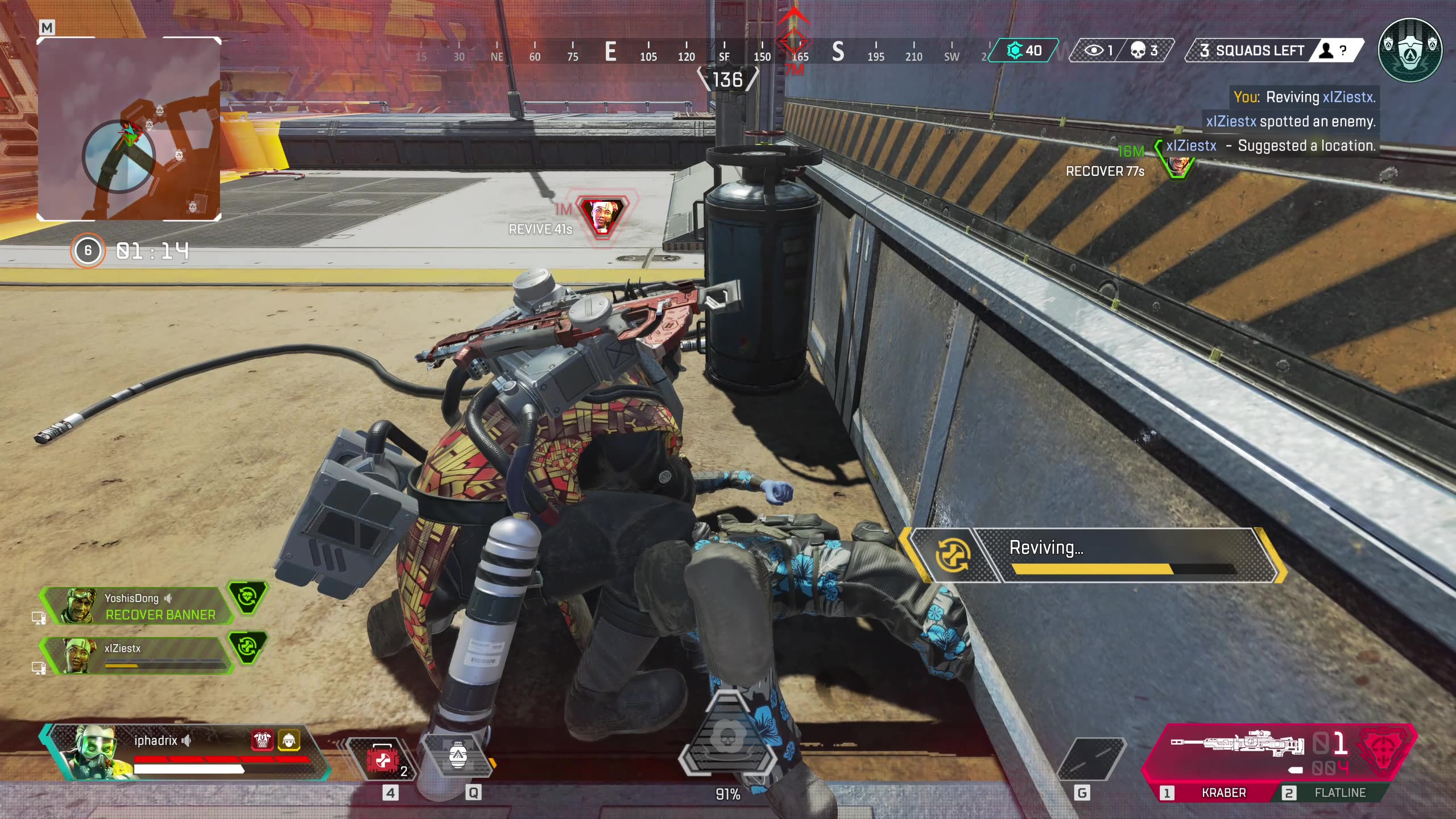 Apex Legends- fell off the map.