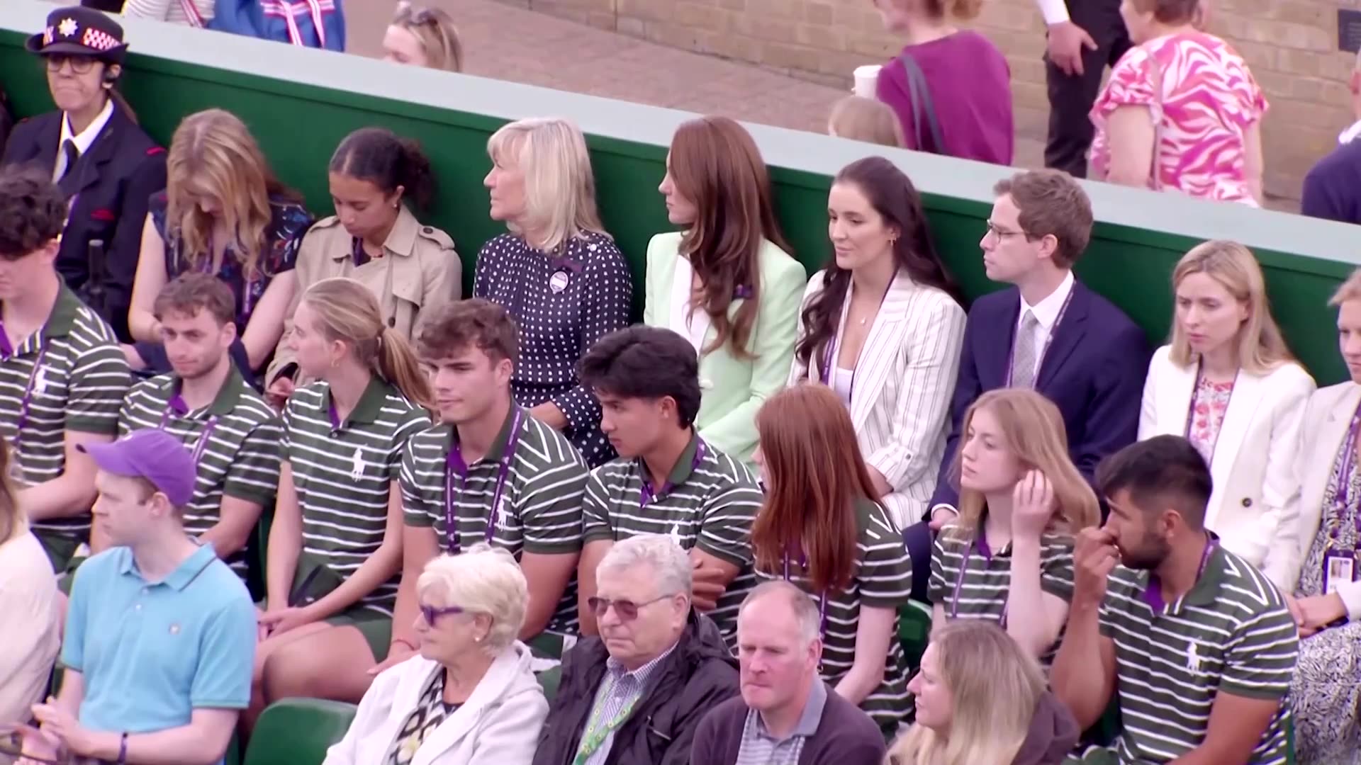 Princess of Wales meets Emma Raducanu