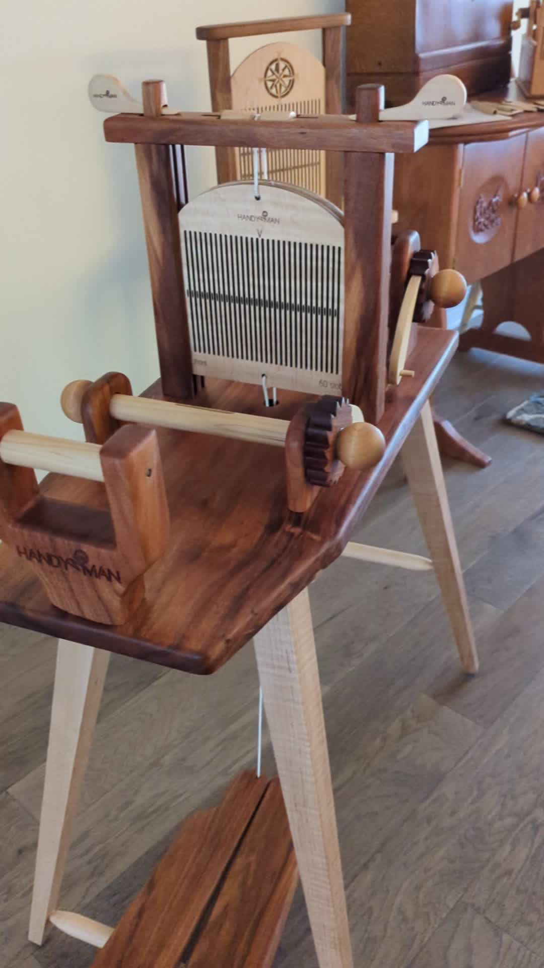 Two Treadle Tape loom (18th Century Reproduction Loom)