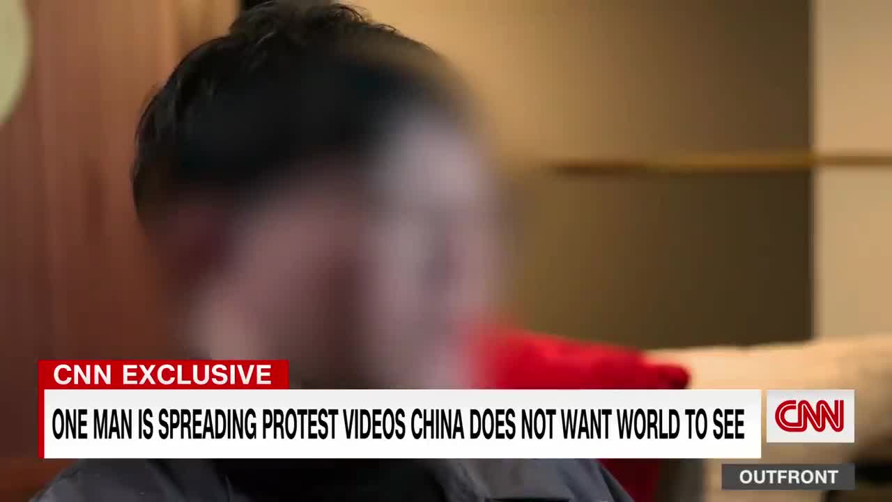 Meet the man bringing the Chinese protests to the world