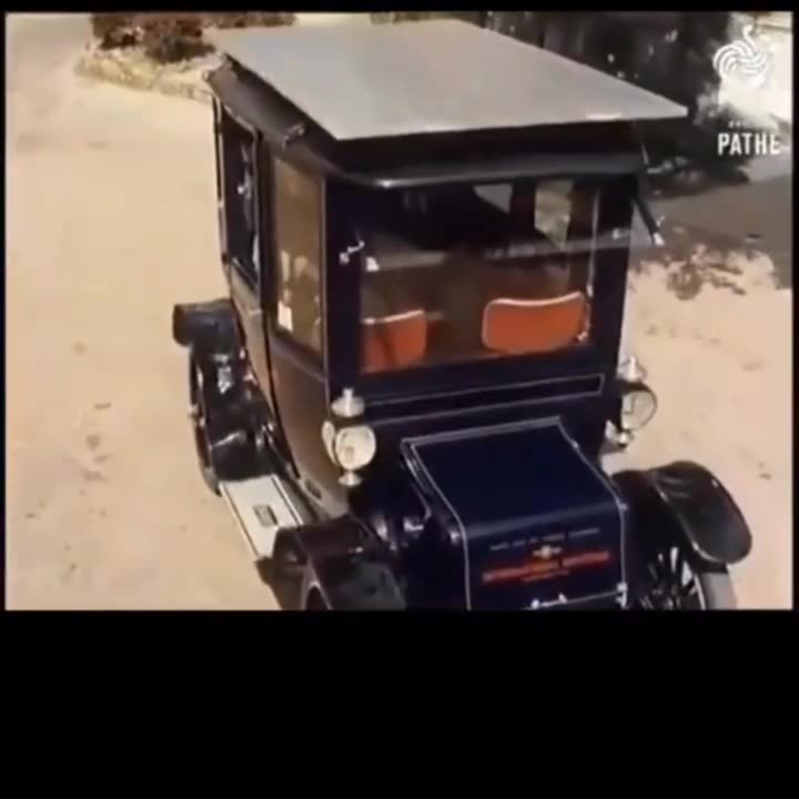 THE WORLD’S FIRST SOLAR POWERED CAR 1912