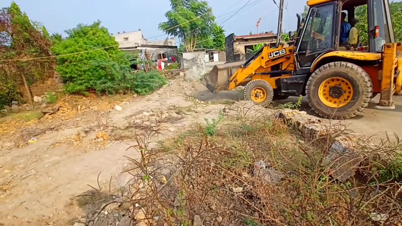 Jcb moving forward and backward