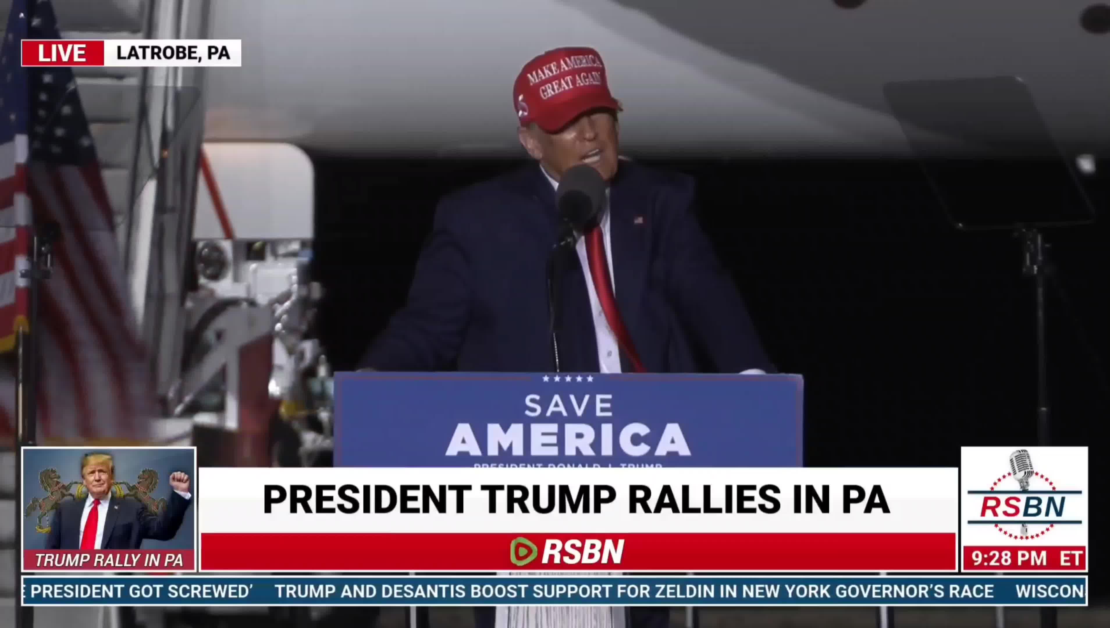 President Trump Closes His Rally With These Powerful Words