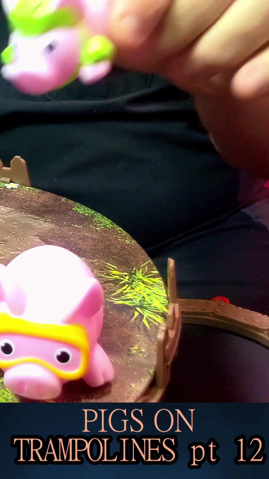 PIGS ON TRAMPOLINES! Game Review pt 12 - YOUR BOUNCING PIGS!