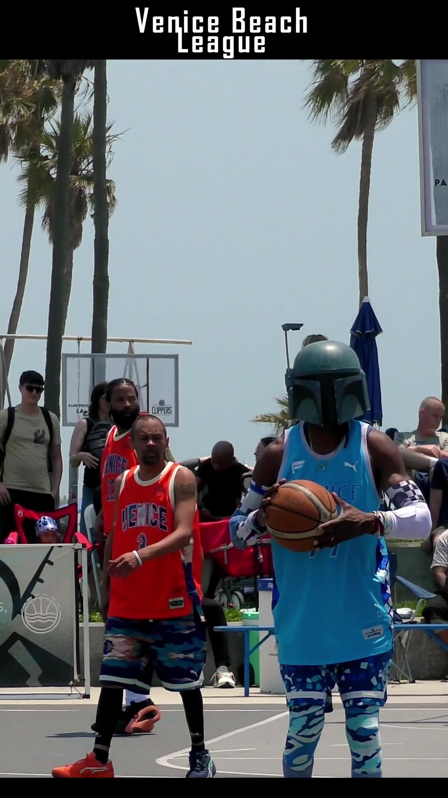 Mandalorian Vs. Ref Street Ball #basketball #travel #venicebeach # ...