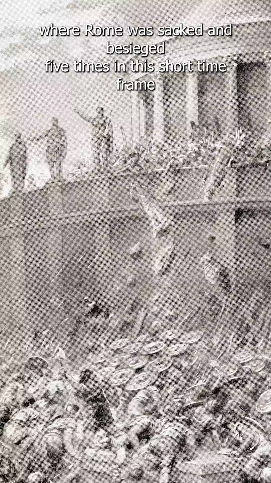 What happened to the city of Rome after "The Fall" of 476 AD?