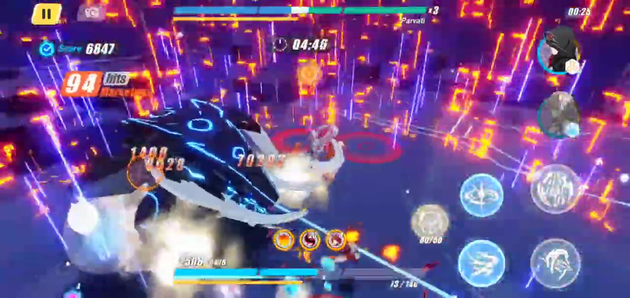 Honkai Impact 3rd - Memorial Arena Exalted Vs Parvati SS Difficulty Dec 24 2022