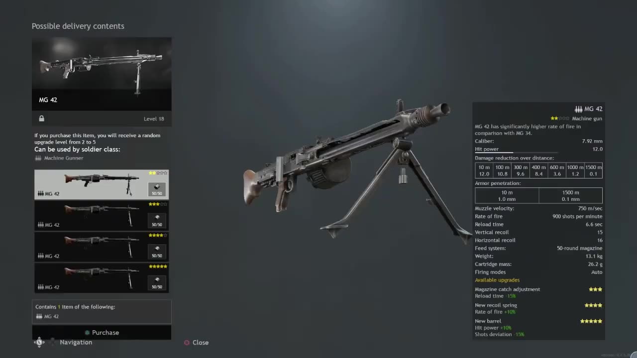 Enlisted War Daily: Make Maschinengewehr 42 recoil-operated general ...