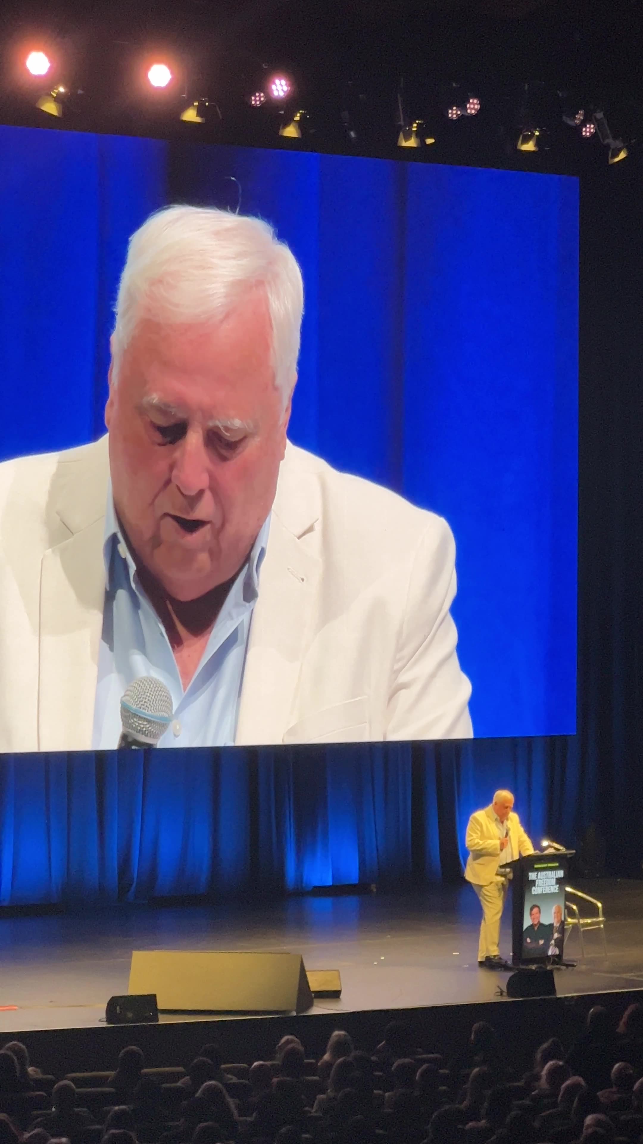 (5of5) Freedom Conference Melb July 2024 - Clive Palmer