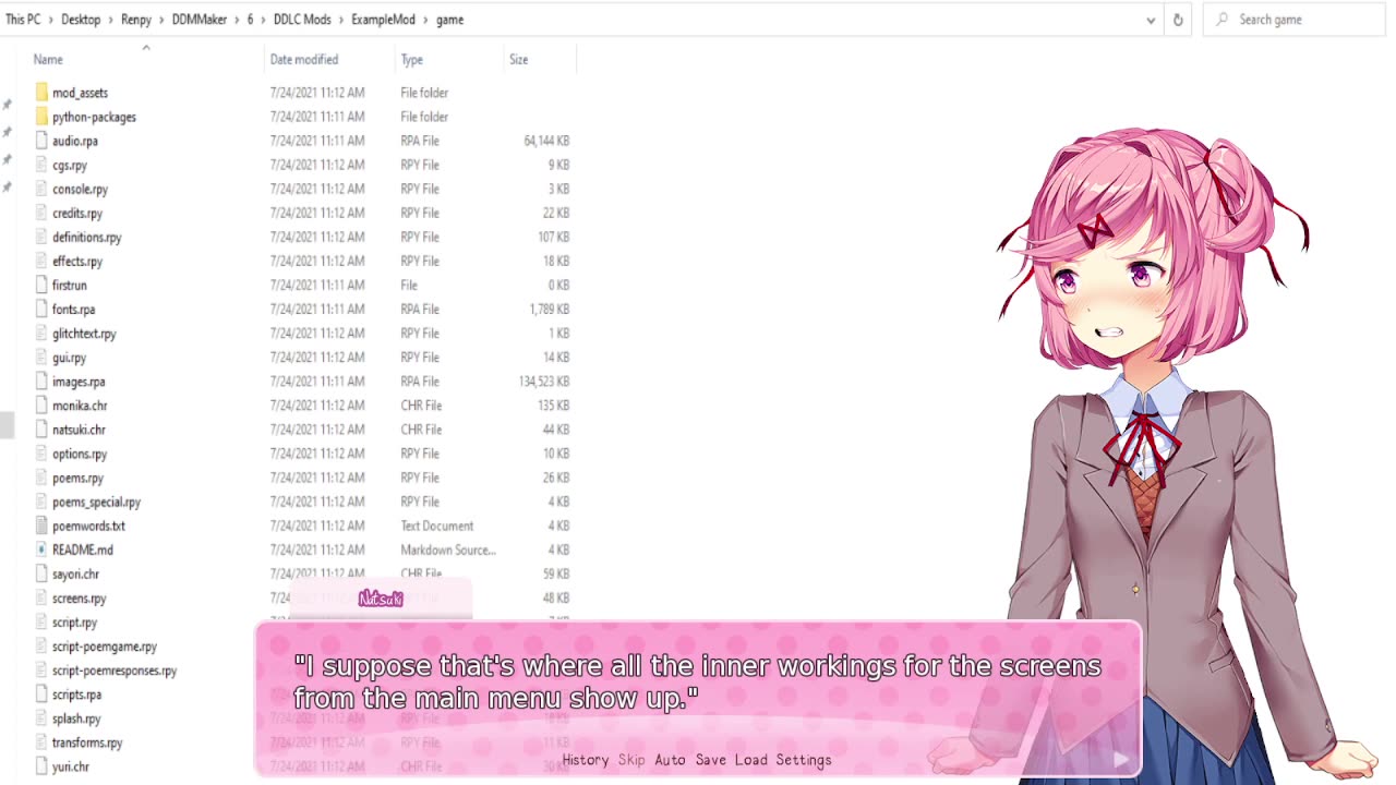 So We Can Use Notepad? - How to Make a DDLC Mod Pt.3