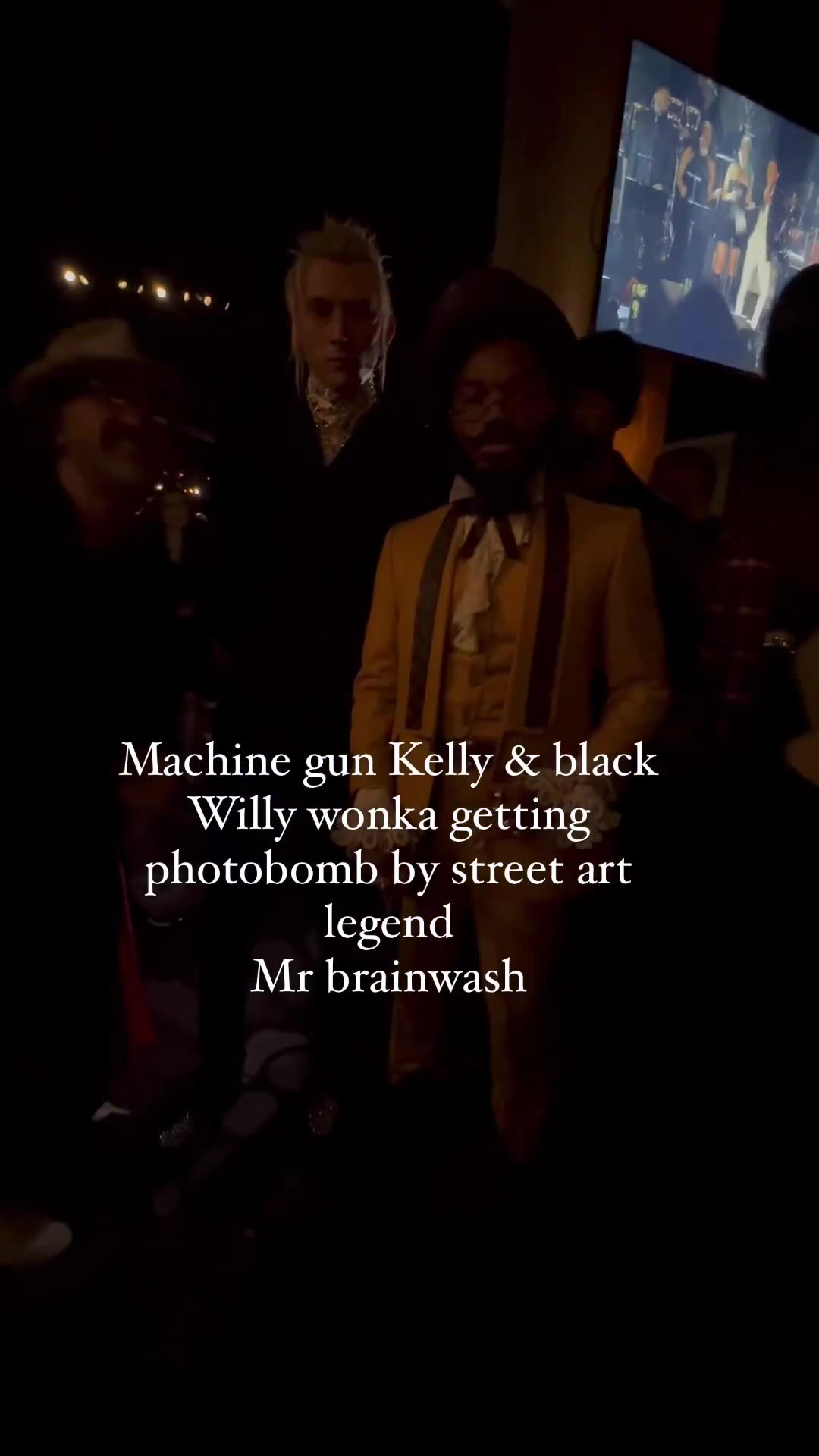 Mr. Brain Wash Photobombs Machine Gun Kelly & Legend Already Made ...