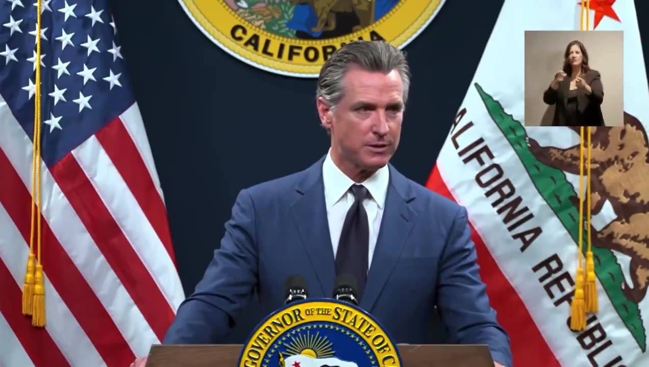 Gavin Newsom blames climate change for the massive budget deficit in ...