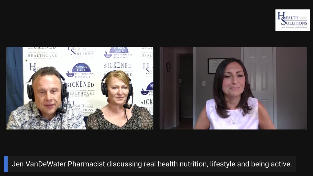 Dr. Jen VanDeWater Discussing What Real Health Is with Shawn & Janet ...