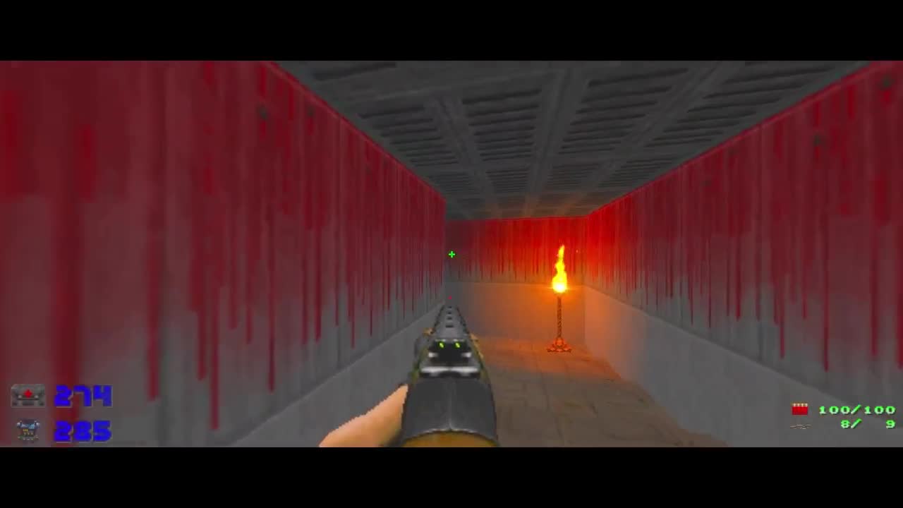 Brutal Doom - Ultimate Doom - E2M5 - Command Center