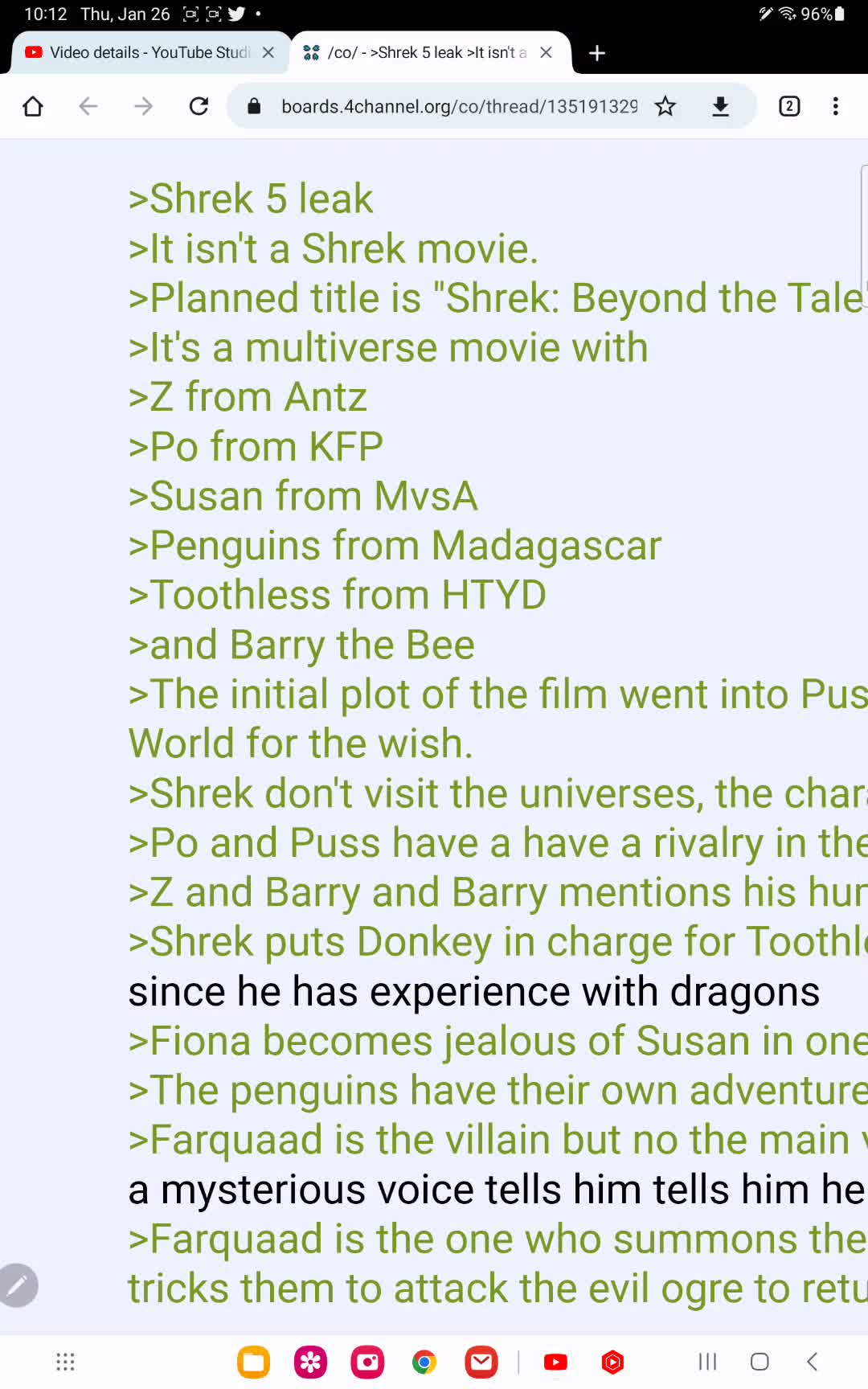 Shrek 5 leak