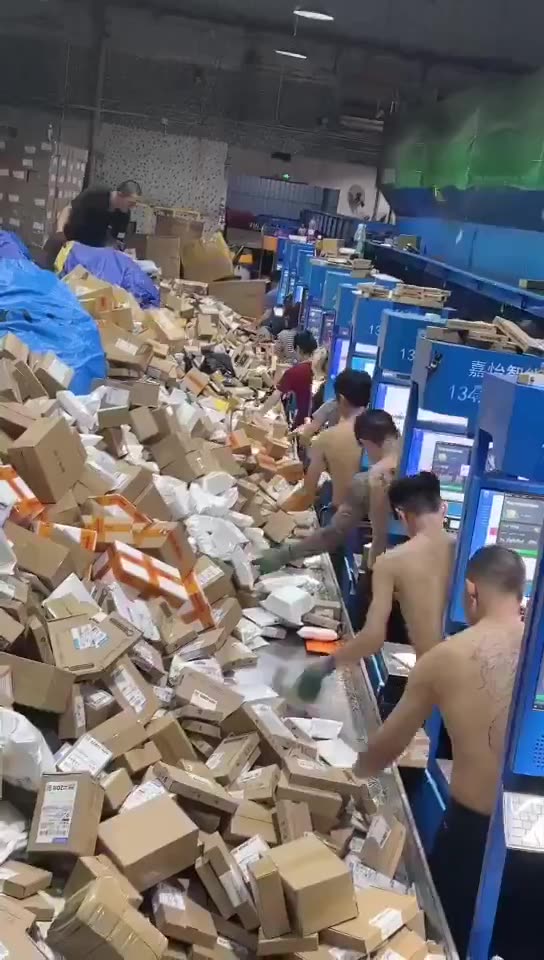 A sneak peek inside the "temu" sweatshop, amazon's leading competitor...