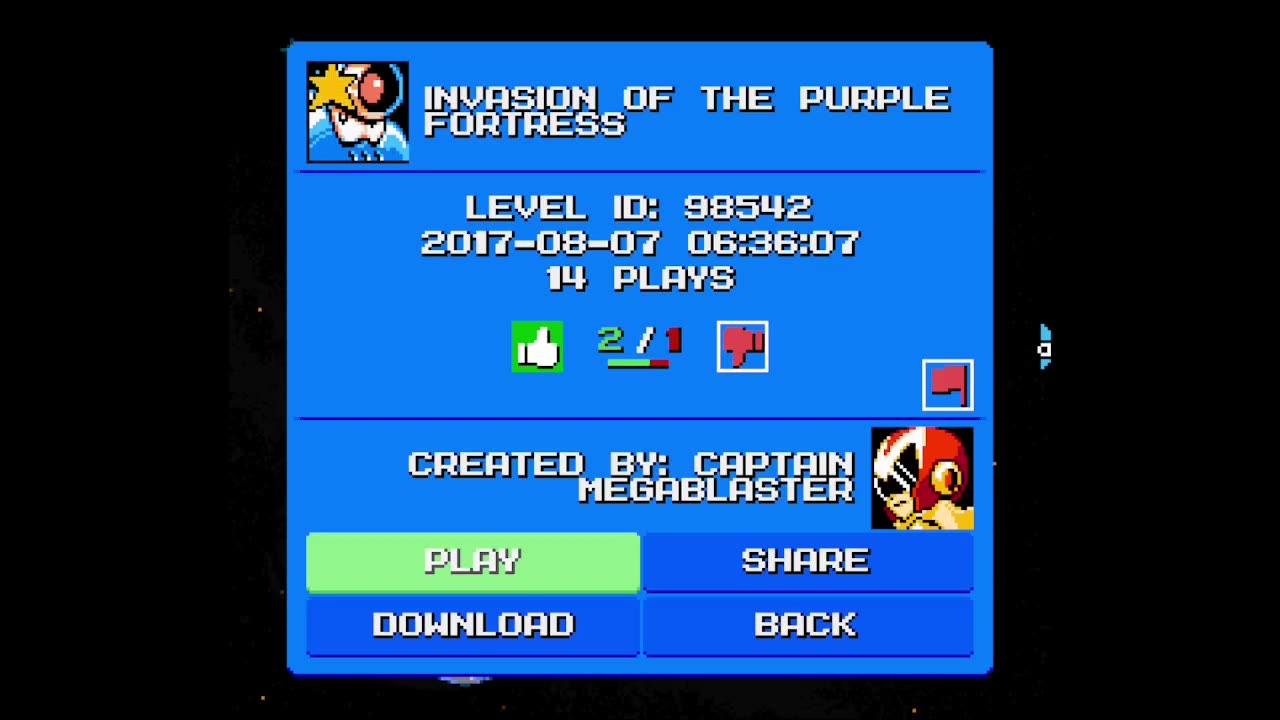 Mega Man Maker Level Highlight: "Invasion of the Purple Fortress" by ...