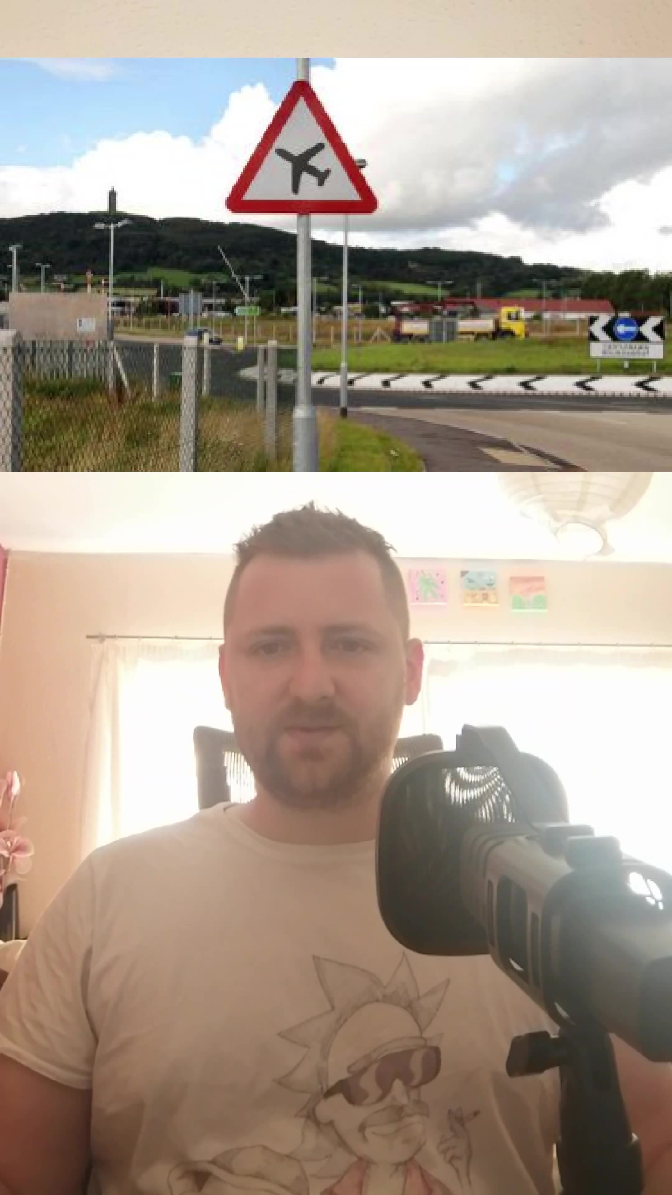 Airplane Warning Signs