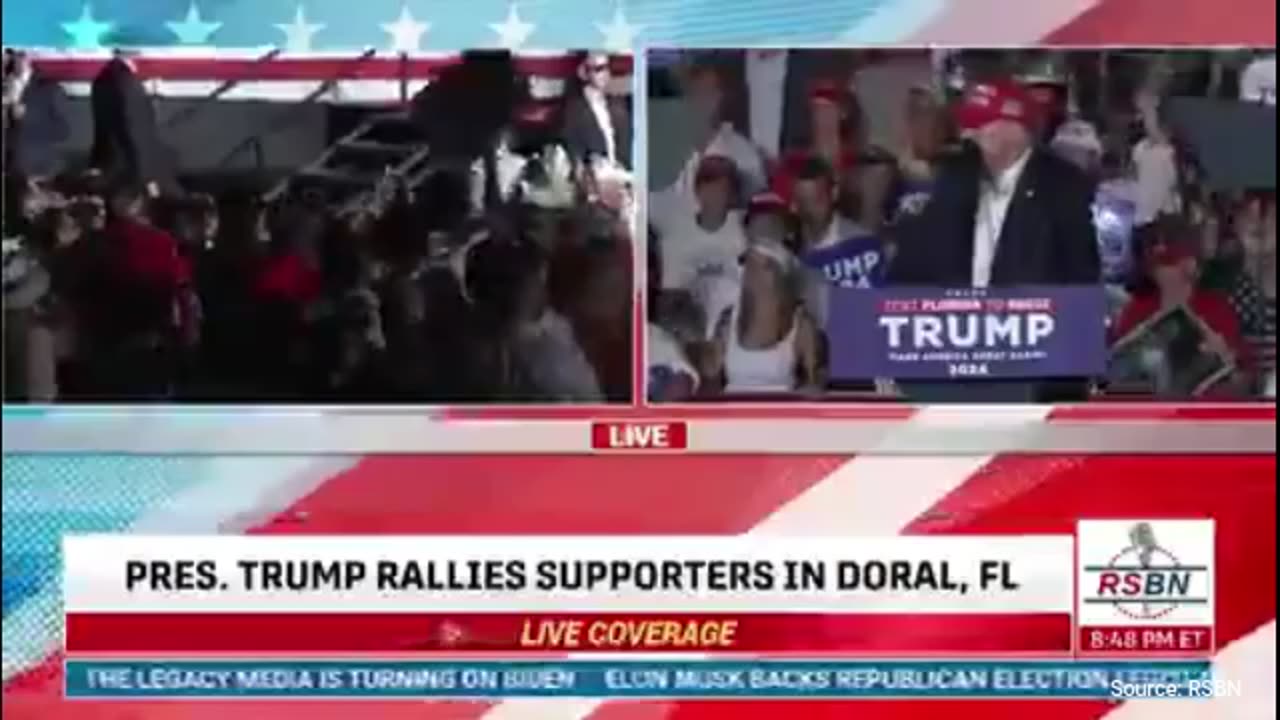 WATCH: Barron Trump Gets Thunderous Round Of Applause At Trump Rally