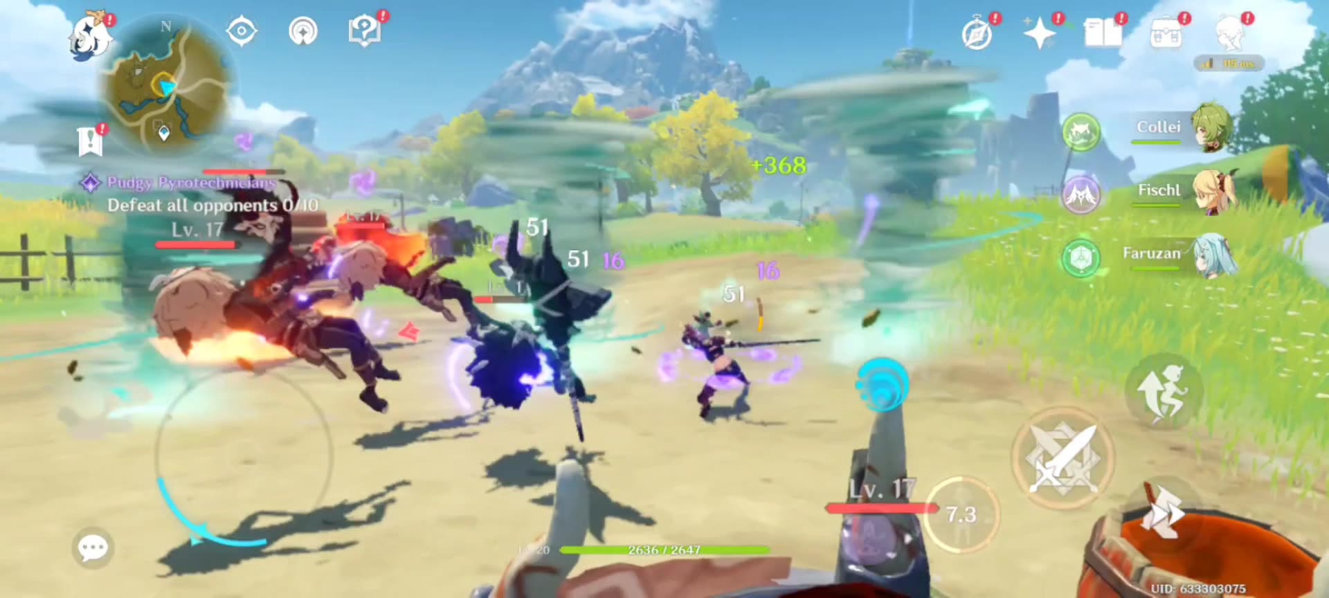 Genshin impact open world gameplay part 3