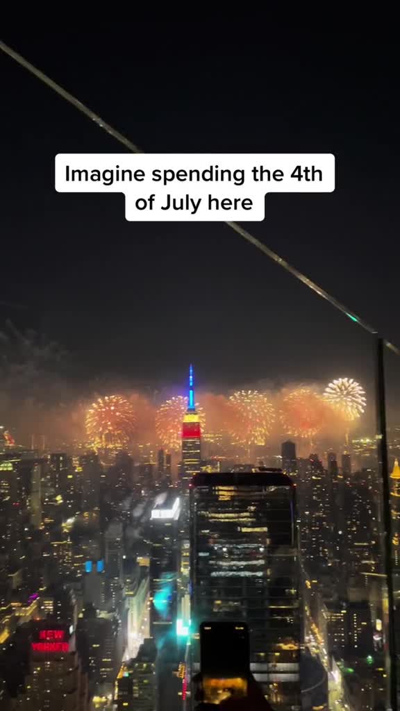 Imagine spending the 4th of July here