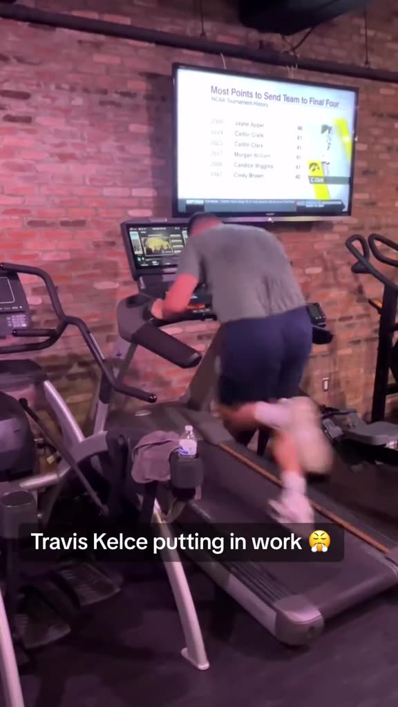 Travis Kelce Body Building