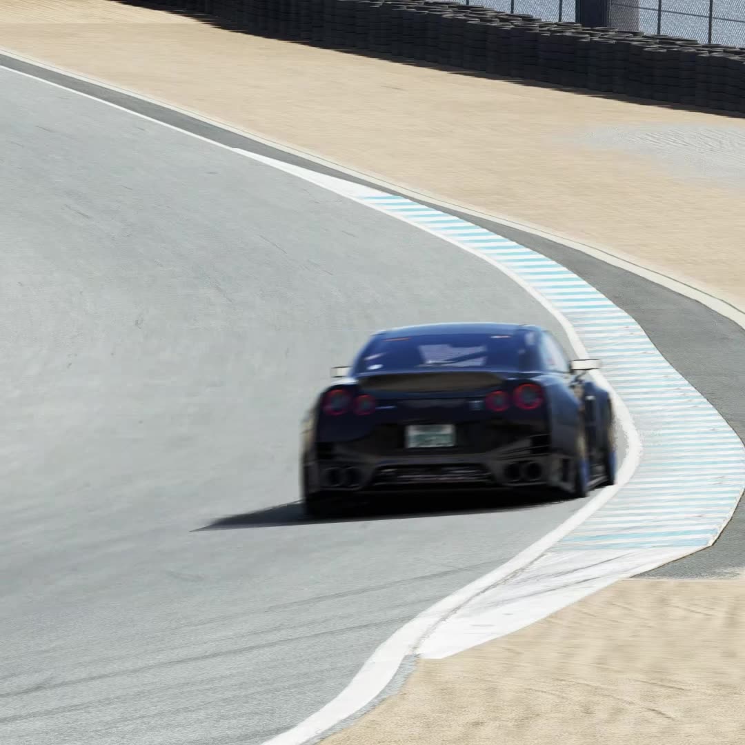 3/6 - Laguna Seca | INSANE GTR Titanium Exhaust FLYBYS! | Assetto Corsa ...