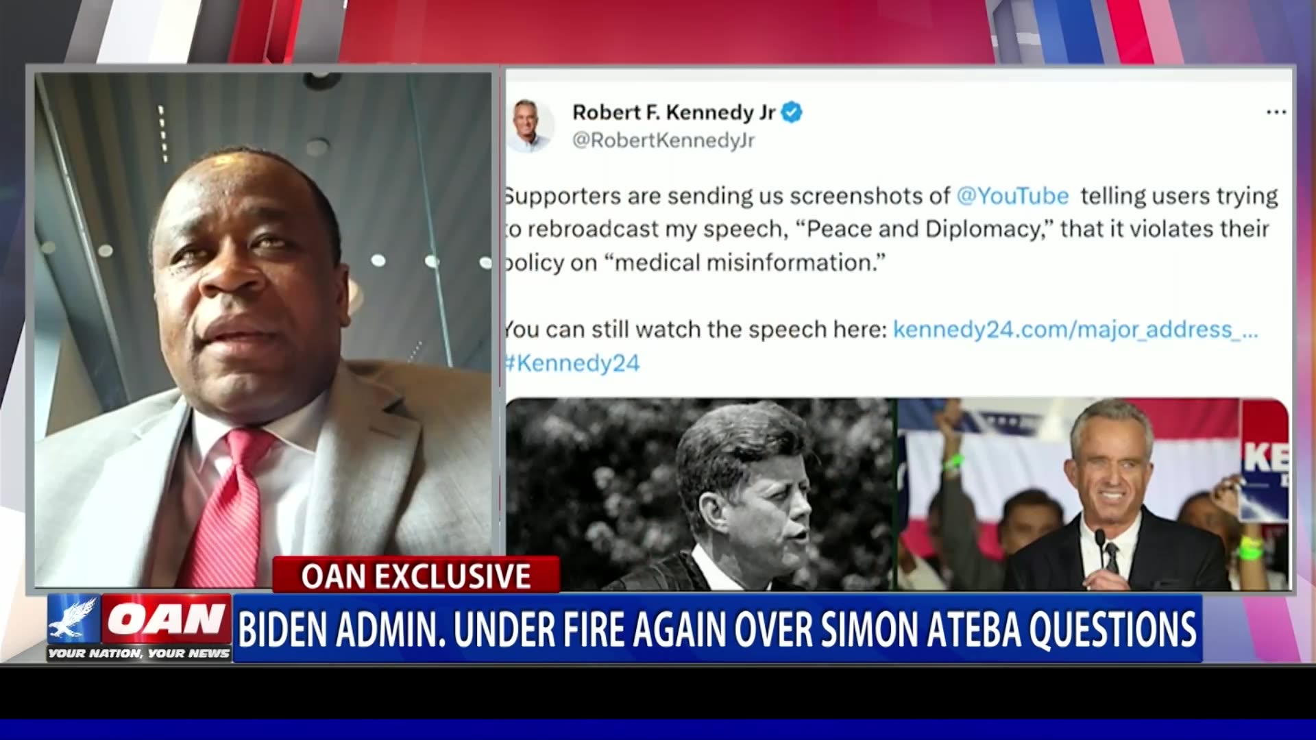 Reporter Simon Ateba Calls Out WH For Scrubbing His Interaction With ...