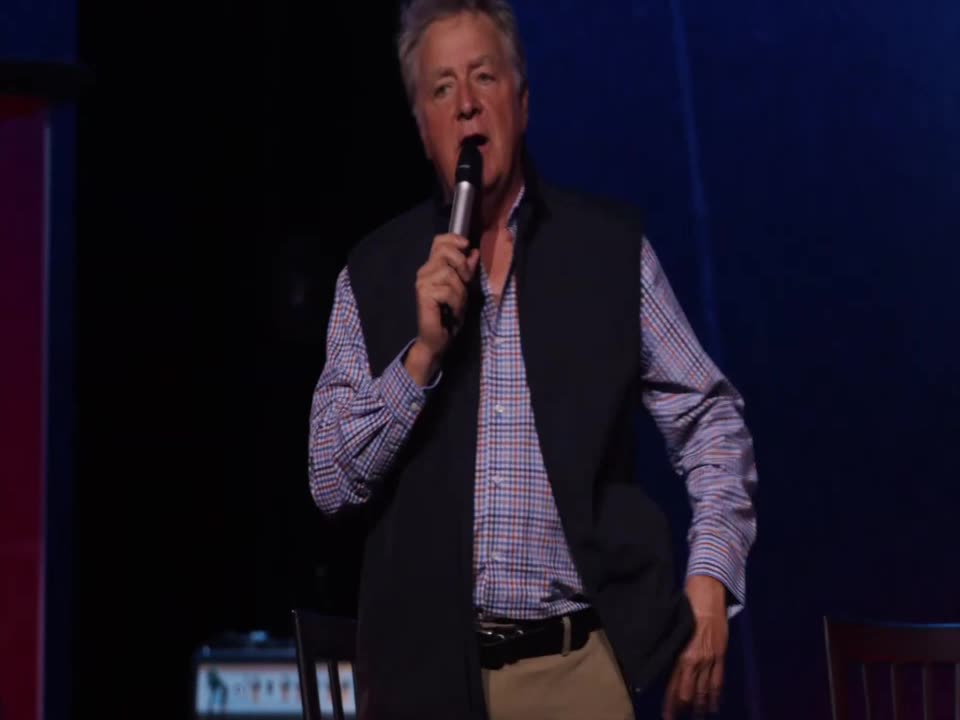 Rob Carson live on stage in Baltimore with Jim Gossett!