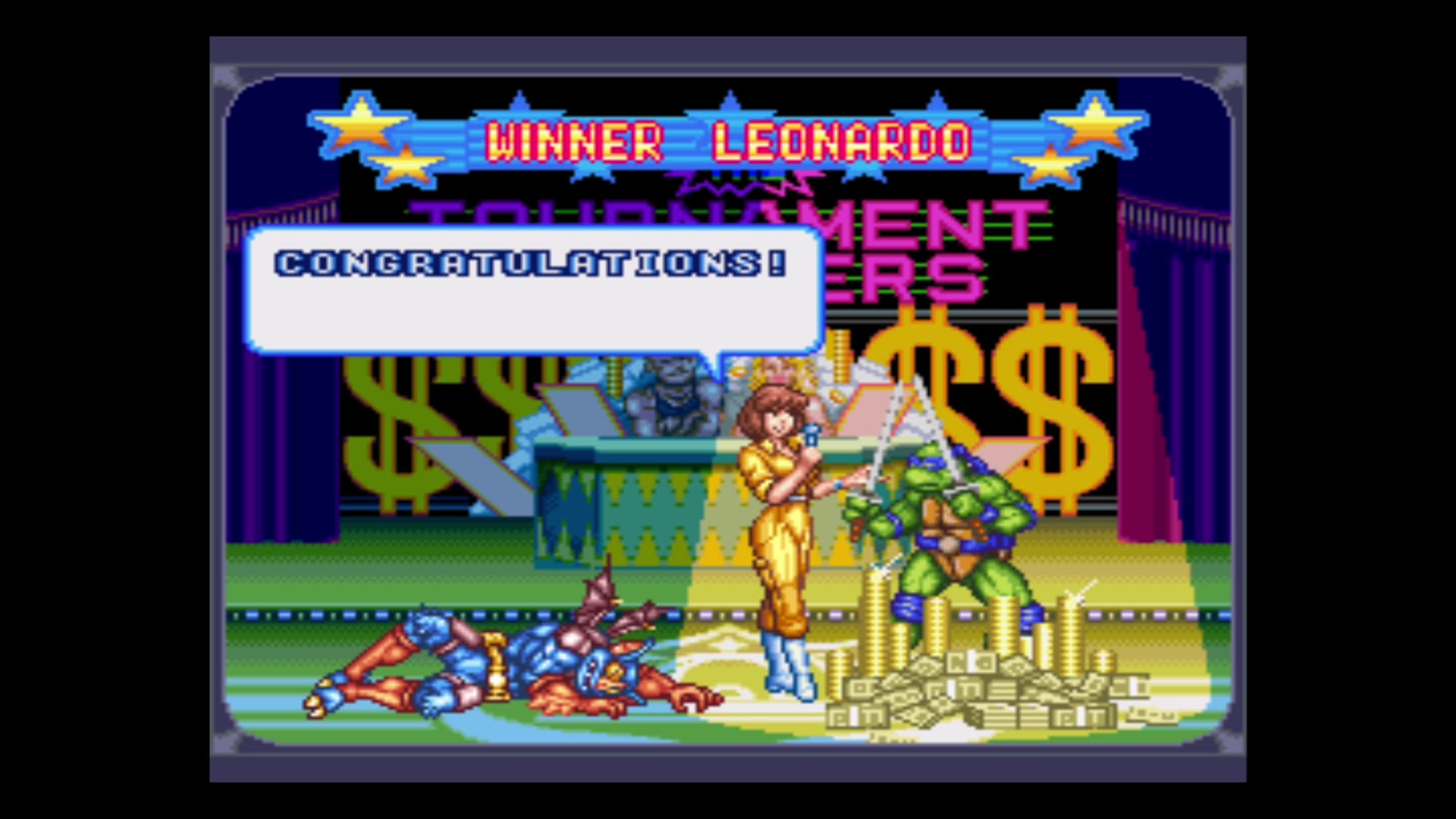 [SNES] Teenage Mutant Ninja Turtles Tournament Fighters #retrogaming # ...