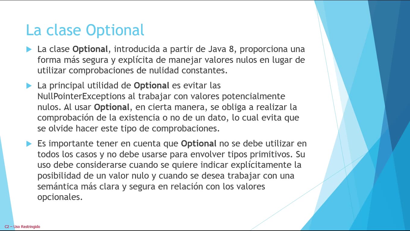 Java Parte 89 La Clase Optional