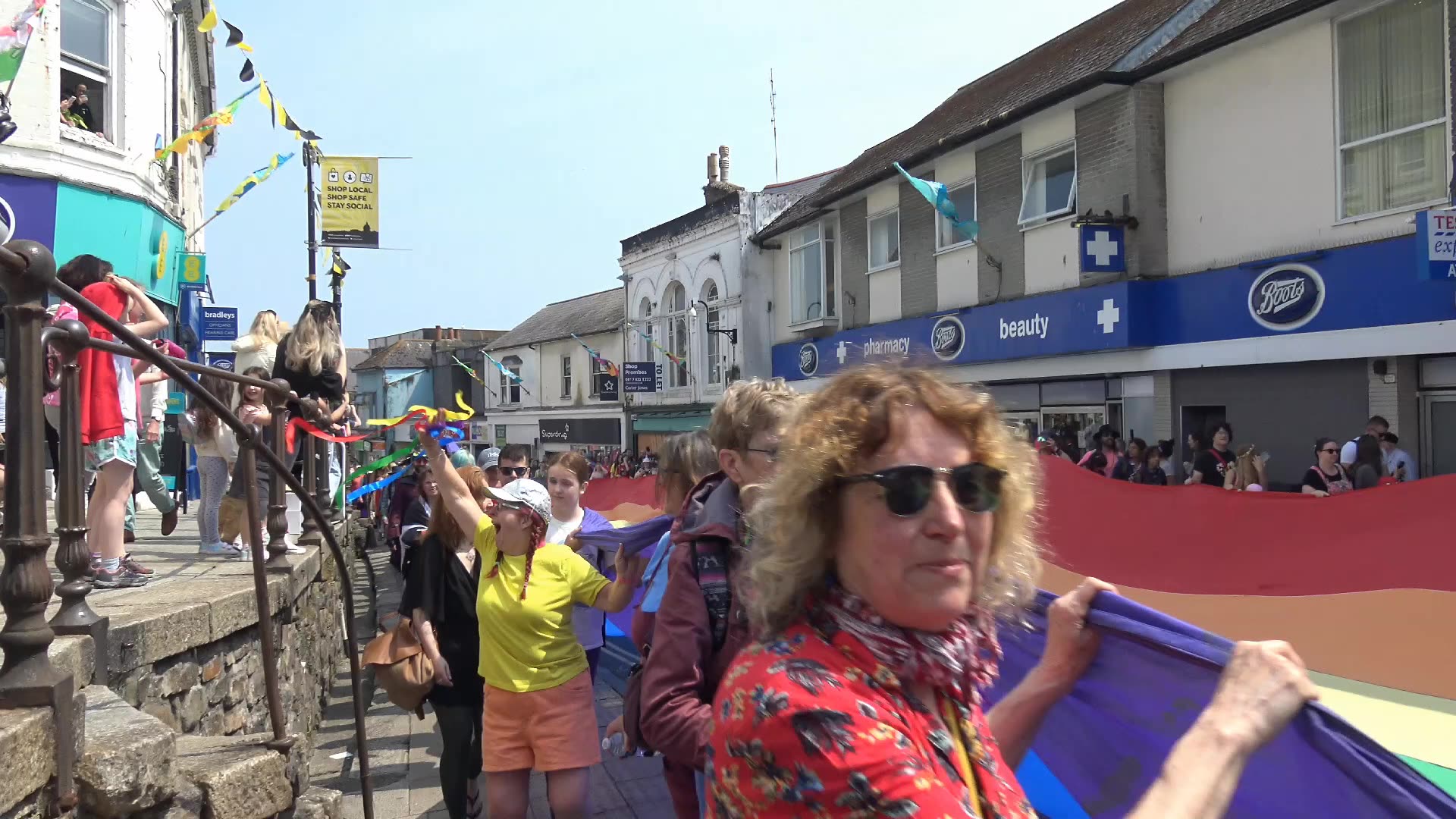 Penzance Cornwall Gay LGBTQIA+ Pride Parade 2024 Part 1 with Lord ...