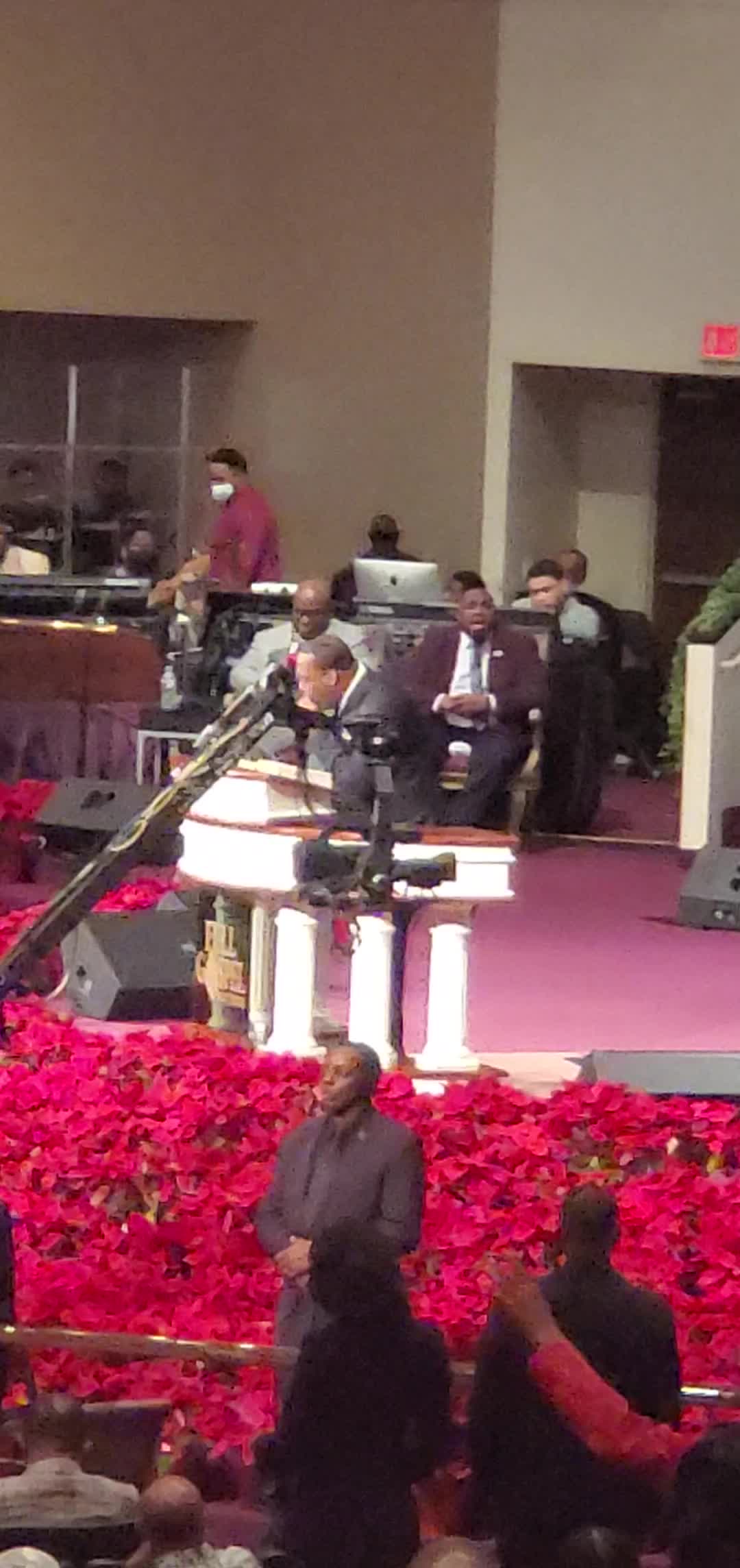 Apostle Herman Murray preaches "Good news"